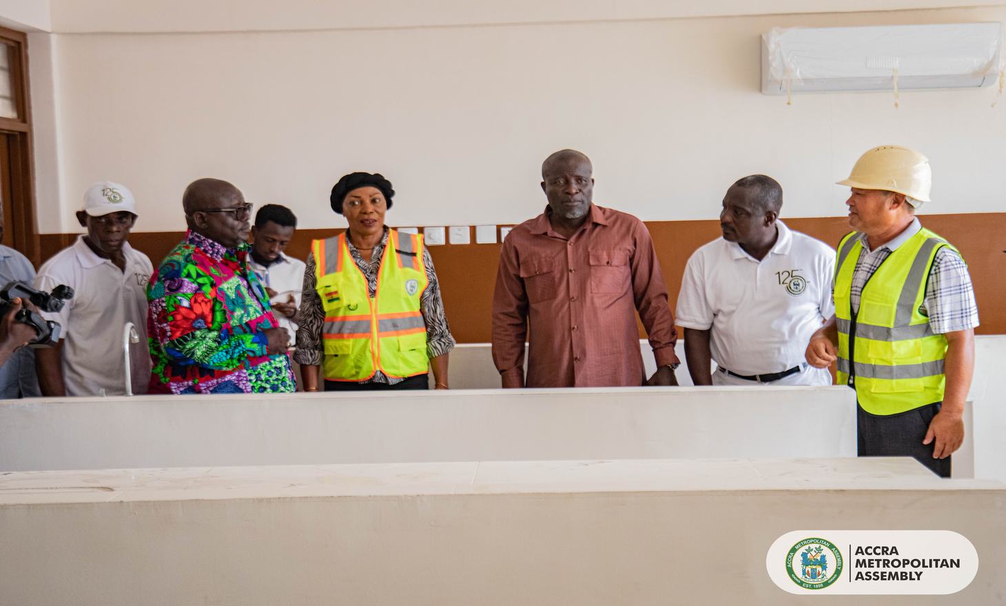 AMA - New Greater Accra Regional Minister inspects ongoing projects in ...