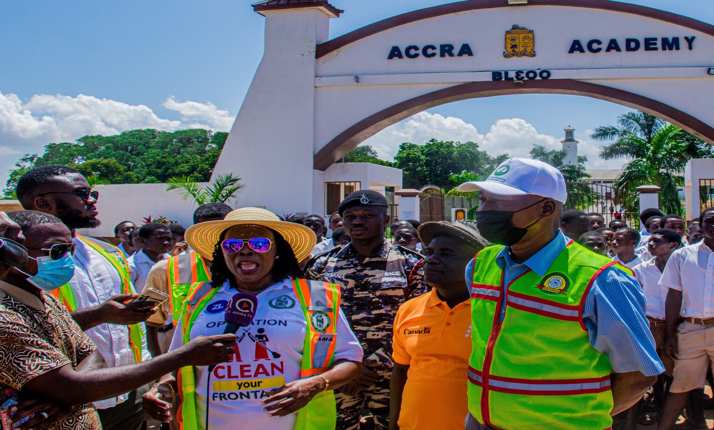 AMA - Mayor of Accra takes #BorlaInDrainsMustStopNow campaign to ...